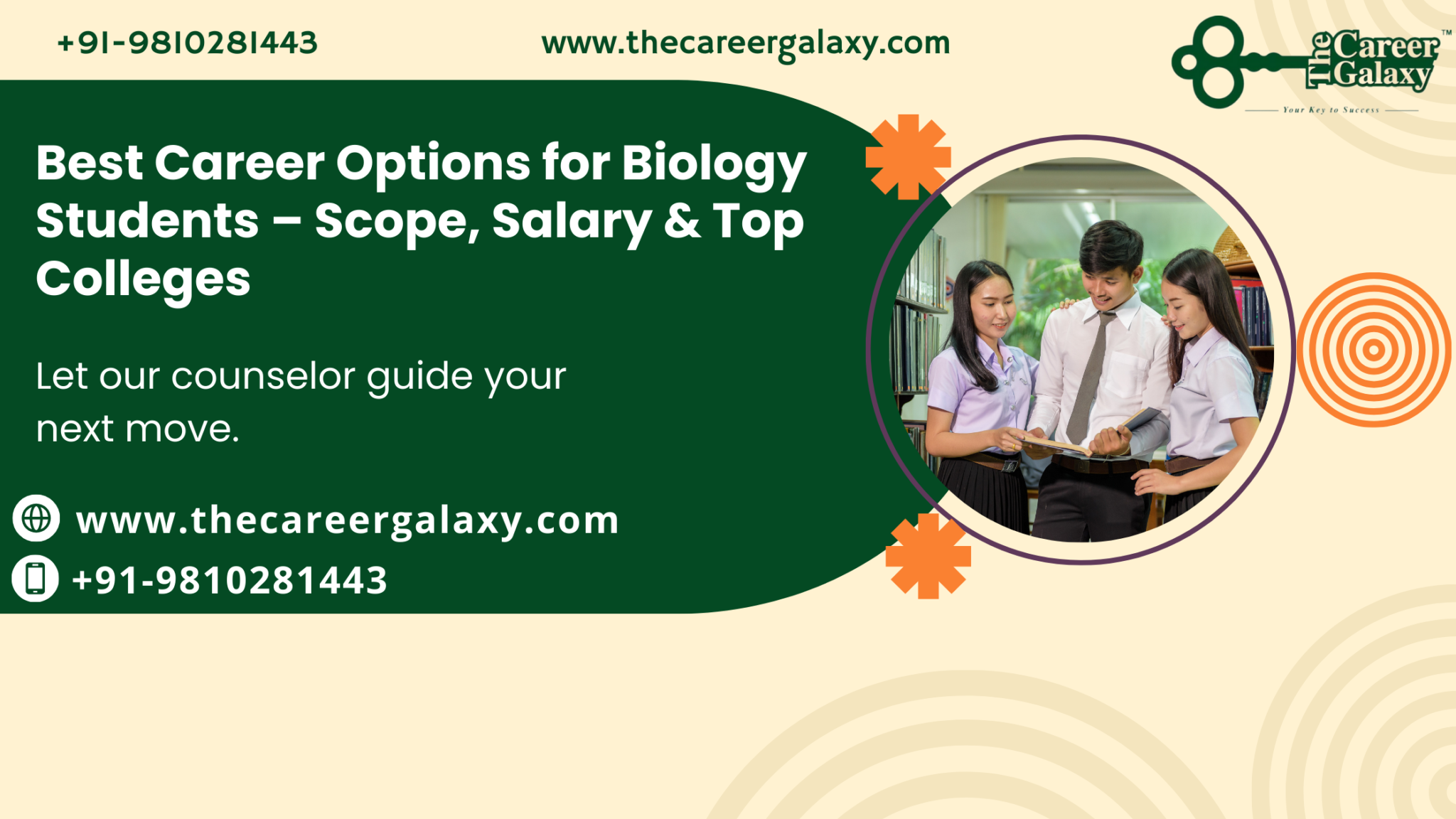 Top 10 Career Options for Biology Students - Scope & Salary | TCG