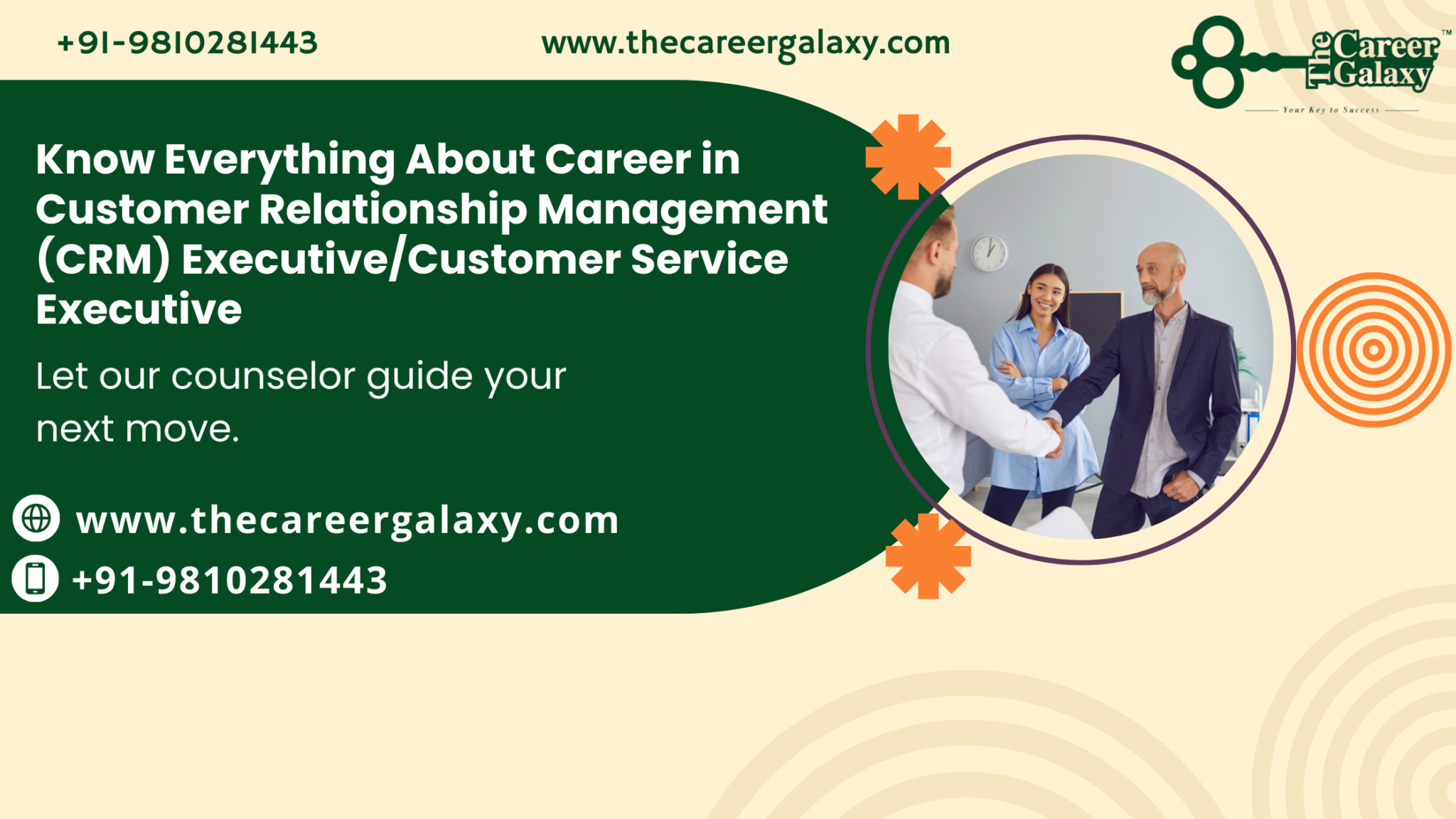 Career in Customer Relationship Management (CRM) Executive| TCG