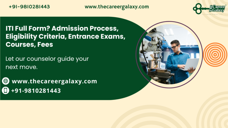ITI Full Form & Courses Explained | Admission, Fees 2025 | TCG