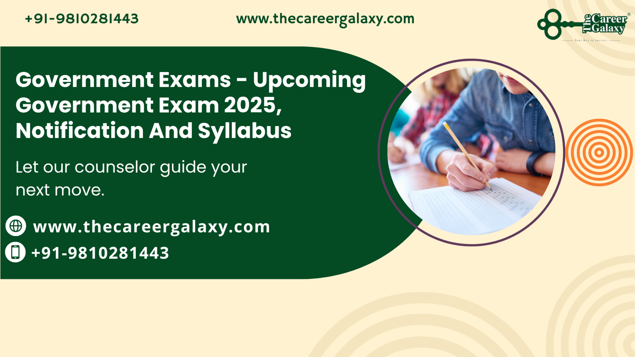 Upcoming Govt Exams & Notifications 2025 | Syllabus Guide | TCG