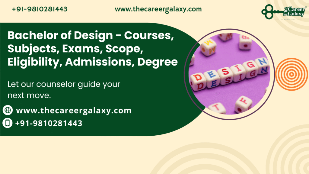 Bachelor of Design: Courses, Scope & Eligibility 2025 | TCG