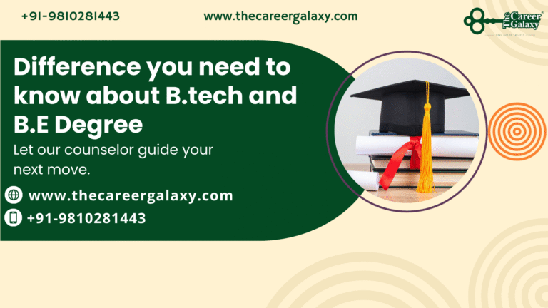 B.Tech vs B.E: Key Differences | Degree Insights 2025 | TCG